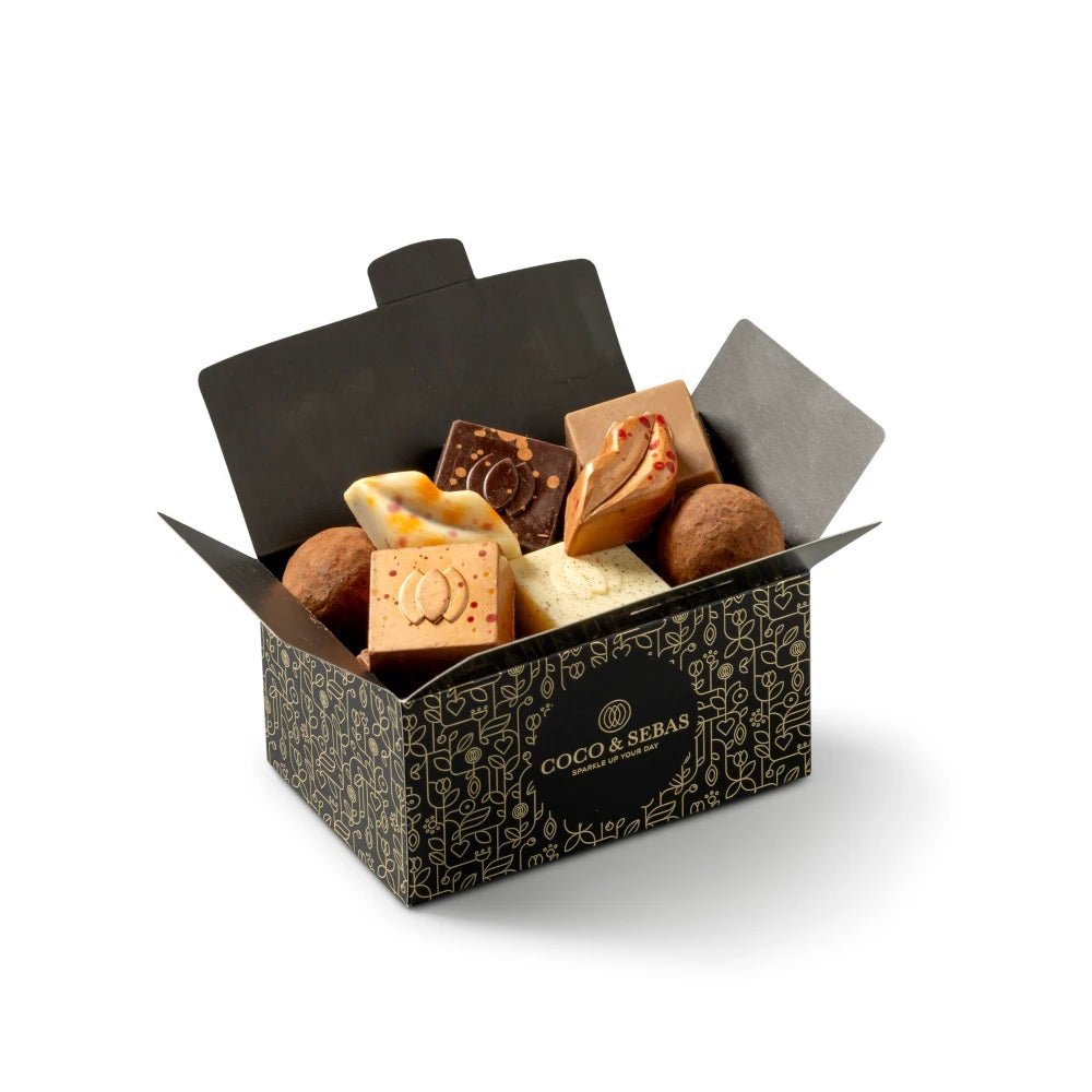 Coco & Sebas Ballotin 350 gram – Hein Post Wijn & Delicatessen
